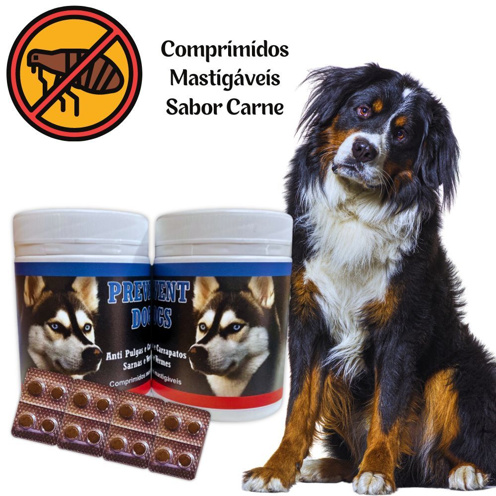 Prevent DOGS - Antipulgas, Carrapatos, Vermes E Contra Sarnas - 12, 24 ...