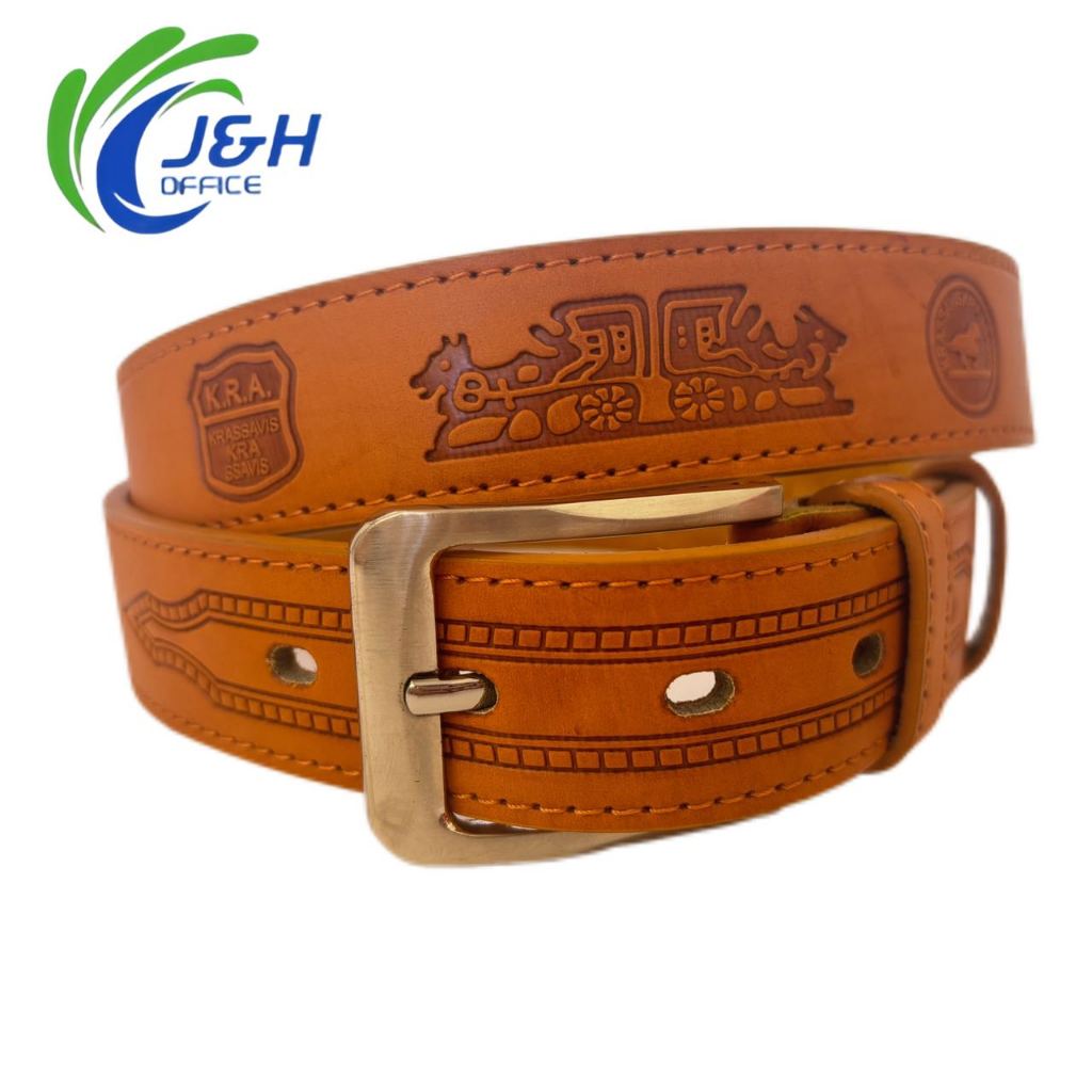Cinto Masculino Modelo Cavalo Traço Couro Sintético Com Fivela Aço 8141 ...