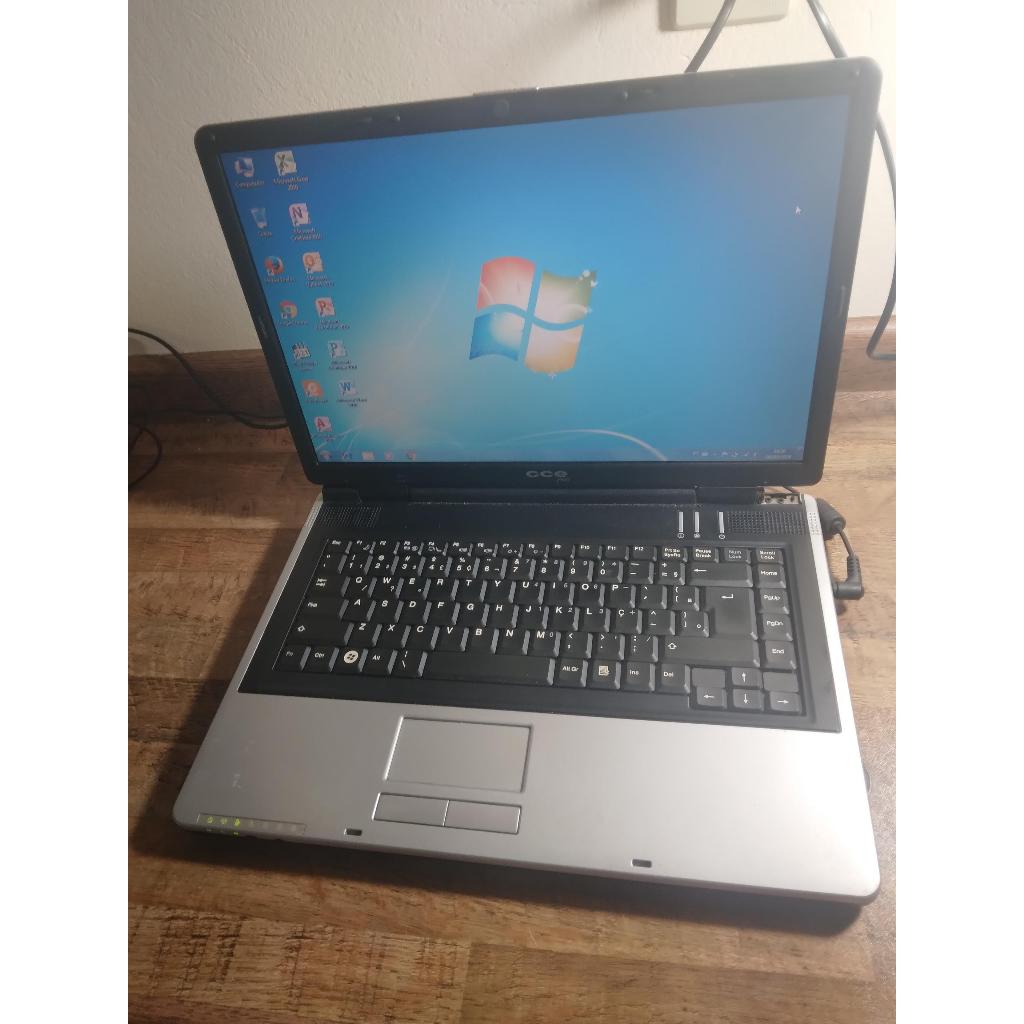 NOTEBOOK CCE INFO TELA DE 15 HD DE 120GB 2GB DE MEMORIA COM DETALHES ...
