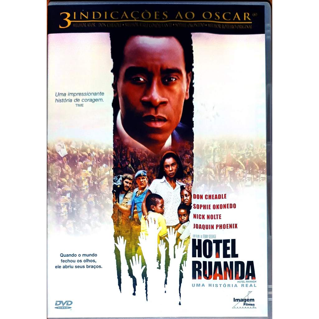 DVD Hotel Ruanda Uma História Real - Don Cheadle, Sophie Okonedo, Nick ...