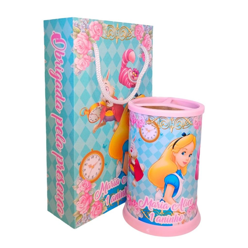 Kit Festa Personalizado Alice no País das Maravilhas - Sacolinhas e ...