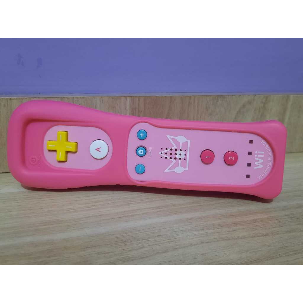 Wii Remote Princesa Peach Mario Motion Plus Nintendo Wii Original ...