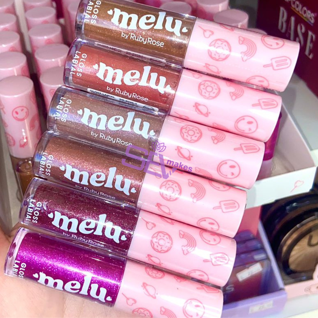 Gloss Labial Brilhante - MELU | Shopee Brasil