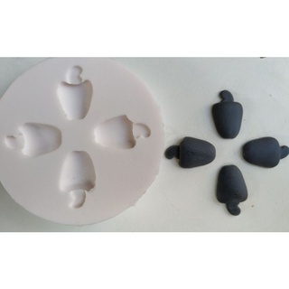 Forma de Silicone Mini Caju 4 Cavidades | Shopee Brasil
