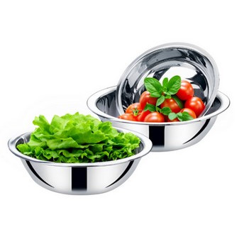 Kit 3 pecas conjunto Jogo de Tigelas Vasilhas Bowls Inox Multiuso 24cm ...