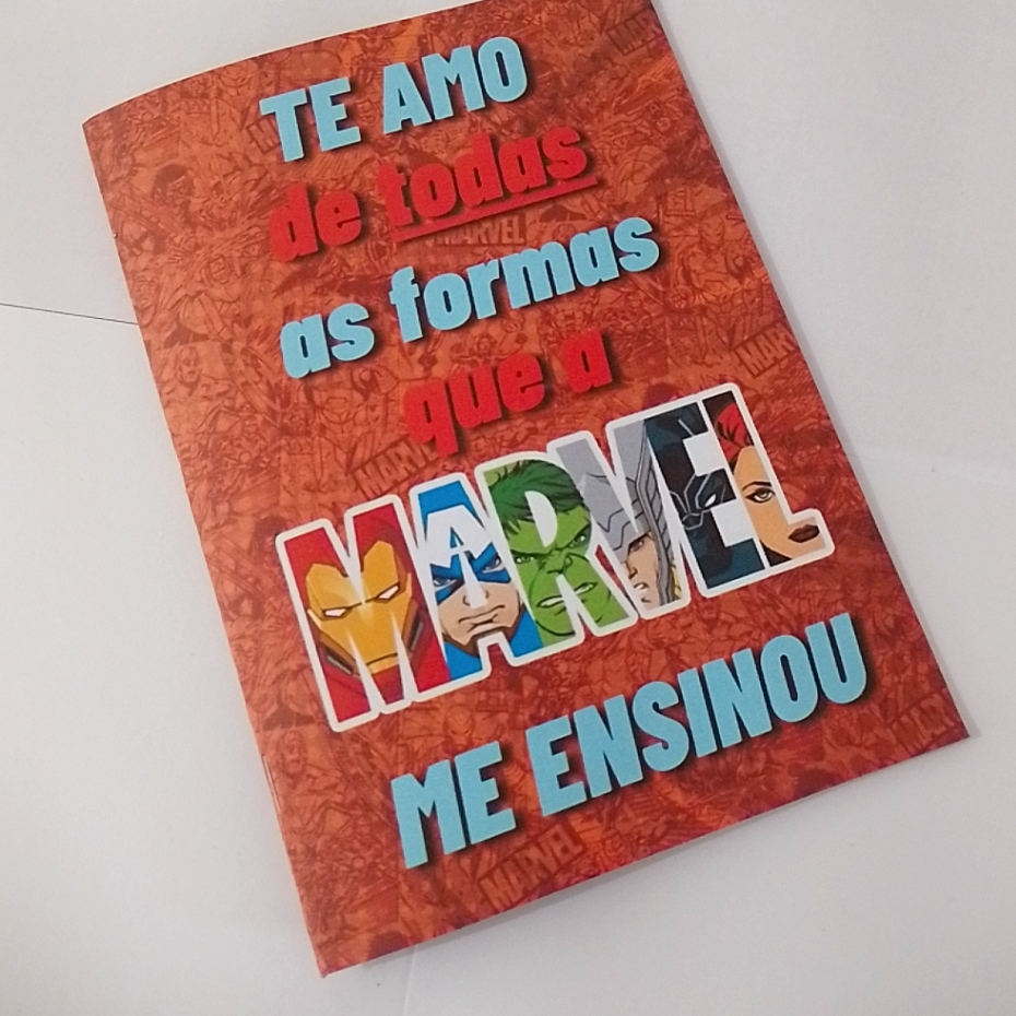 álbum Marvel Eu Te Amo Em Todas As Formas Que A Marvel Me Ensinou 7