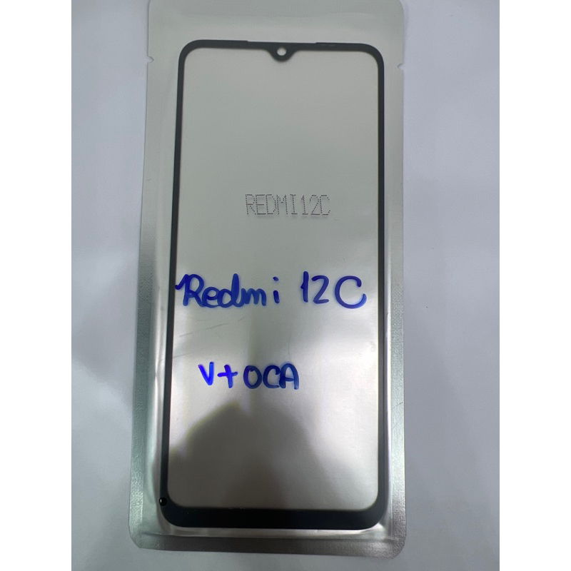 Tela de Vidro Com cola OCA Redmi 12C | Shopee Brasil