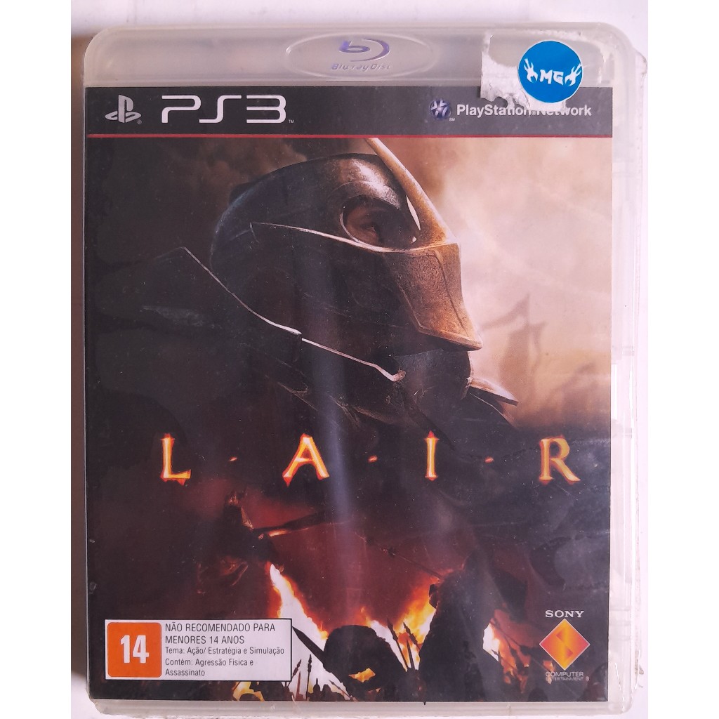 JOGO LAIR NOVO LACRADO ORIGINAL PS3 MIDIA FISICA CD. | Shopee Brasil