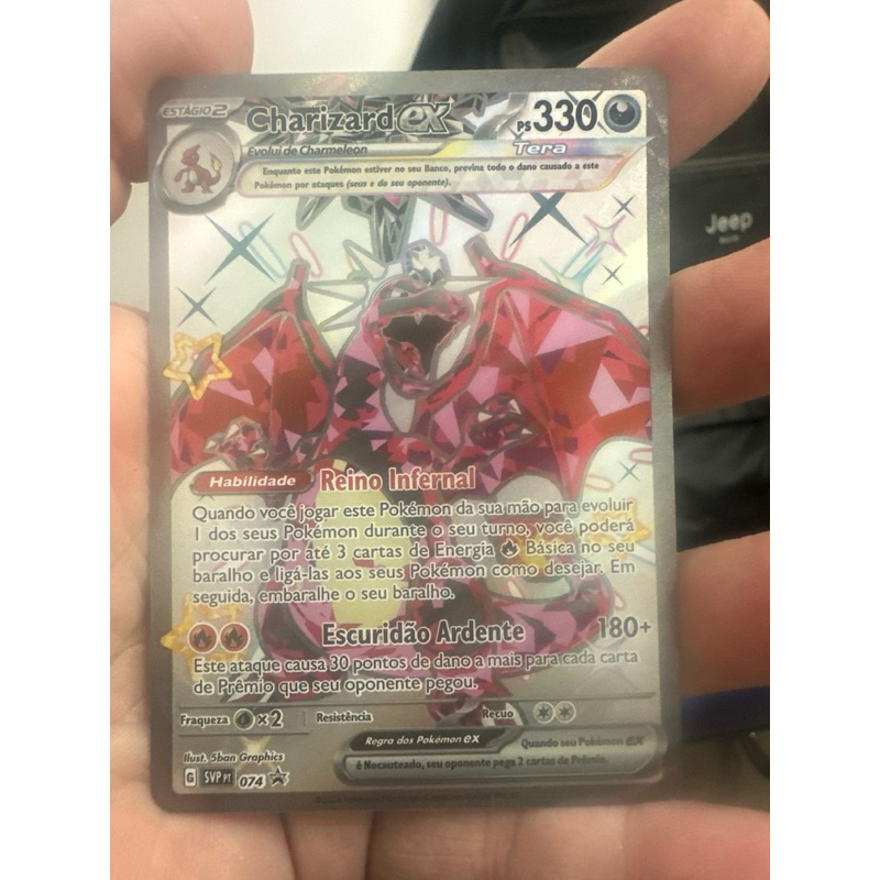 Carta Pokémon Charizard ex (PROMO 074) | Shopee Brasil