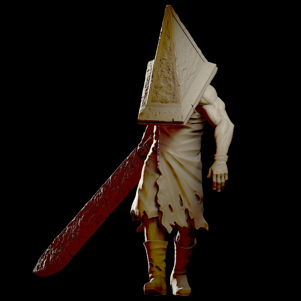 Cabeça de Pirâmide, Pyramid Head Silent Hill | Miniatura para Boardgame ...
