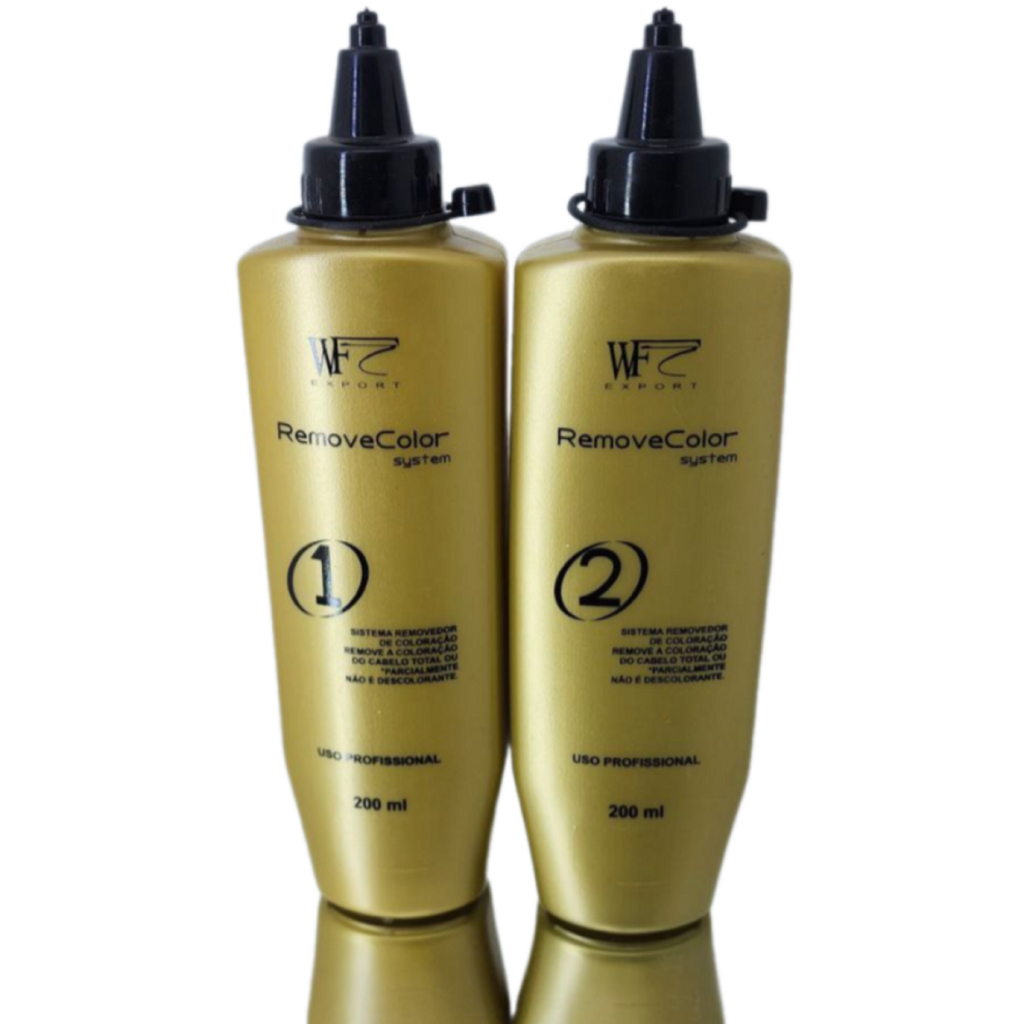 Kit Removedor Coloração Total Parcial Remove Color Wf 400ml | Shopee Brasil