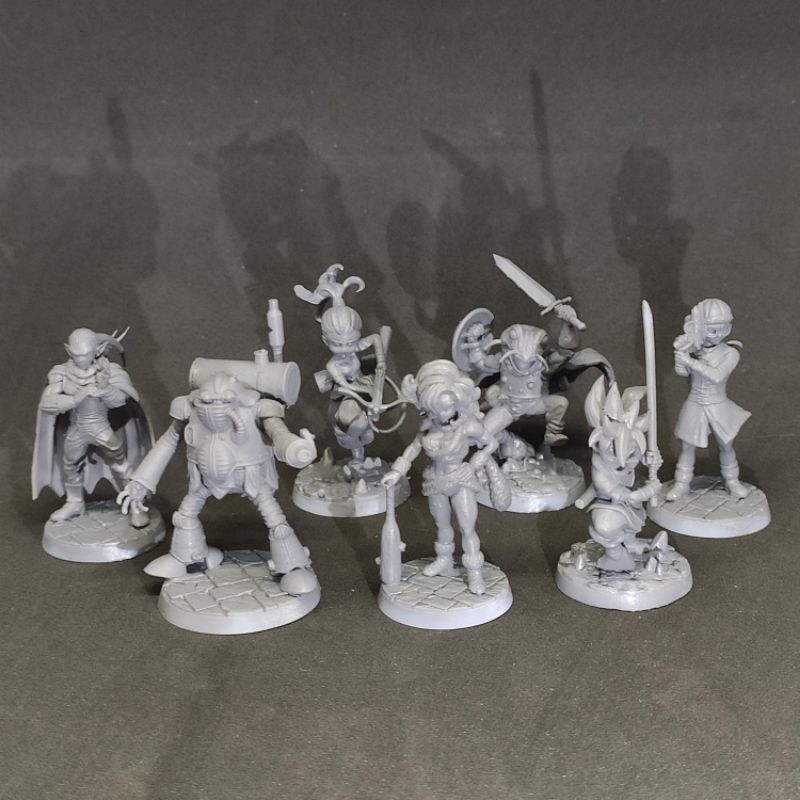 Miniaturas Chrono Trigger 32mm Marle Frog Crono Magus Robo Lucca Ayla Marle Magus Para Board
