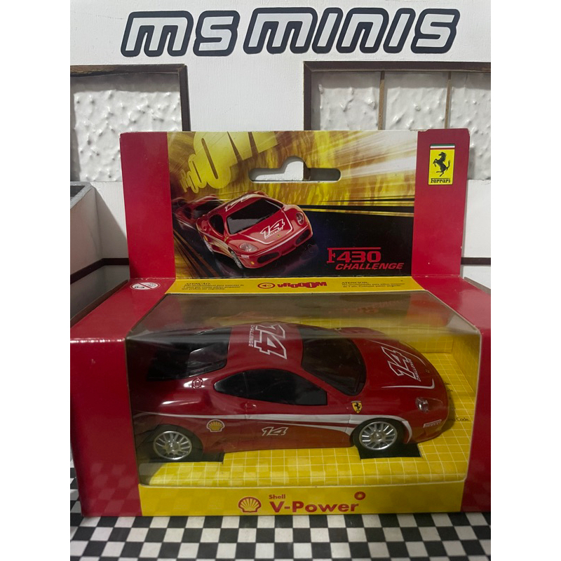 Miniatura Posto Shell - Ferrari F430 1/38 | Shopee Brasil