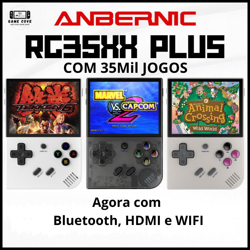 Anbernic RG35xx Plus / H com Sistema Batocera e Dezenas de Emuladores ...