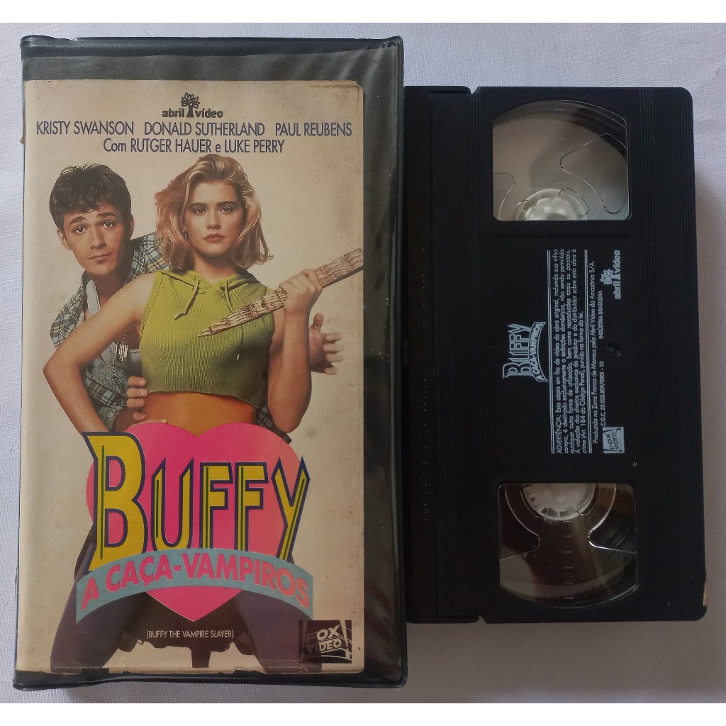 VHS Buffy: A Caça-Vampiros - Original, dublado | Shopee Brasil