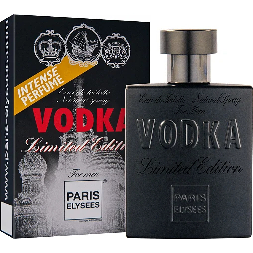 Perfume Vodka Limited Edition 100ml Edt - Paris Elysees | Shopee Brasil
