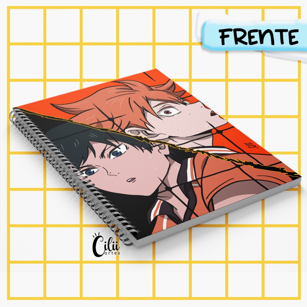 Caderno Haikyuu | Shopee Brasil