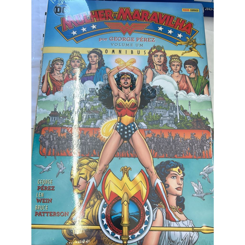 MULHER-MARAVILHA POR GEORGE PEREZ (DC OMNIBUS) | Shopee Brasil