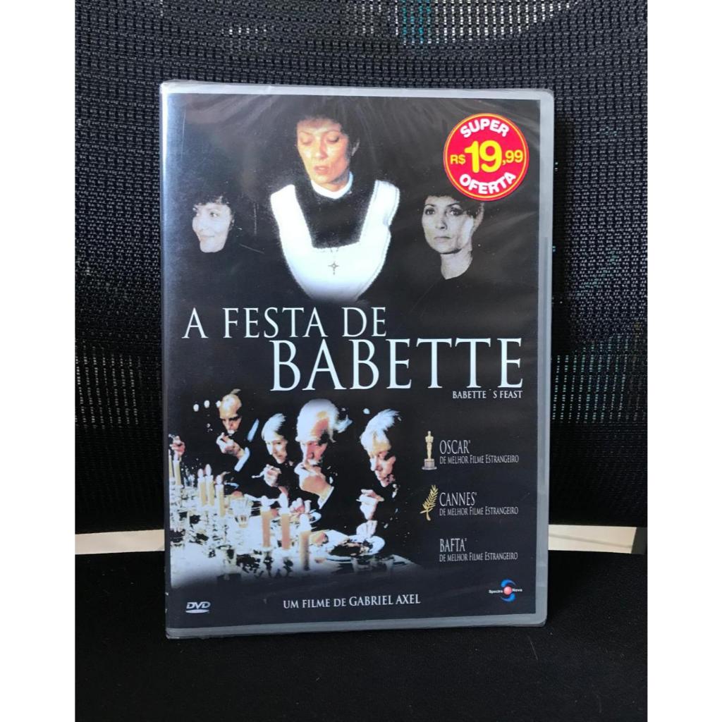 DVD aA Festa De Babette ( Oficial Spectra Nova ) g755 | Shopee Brasil