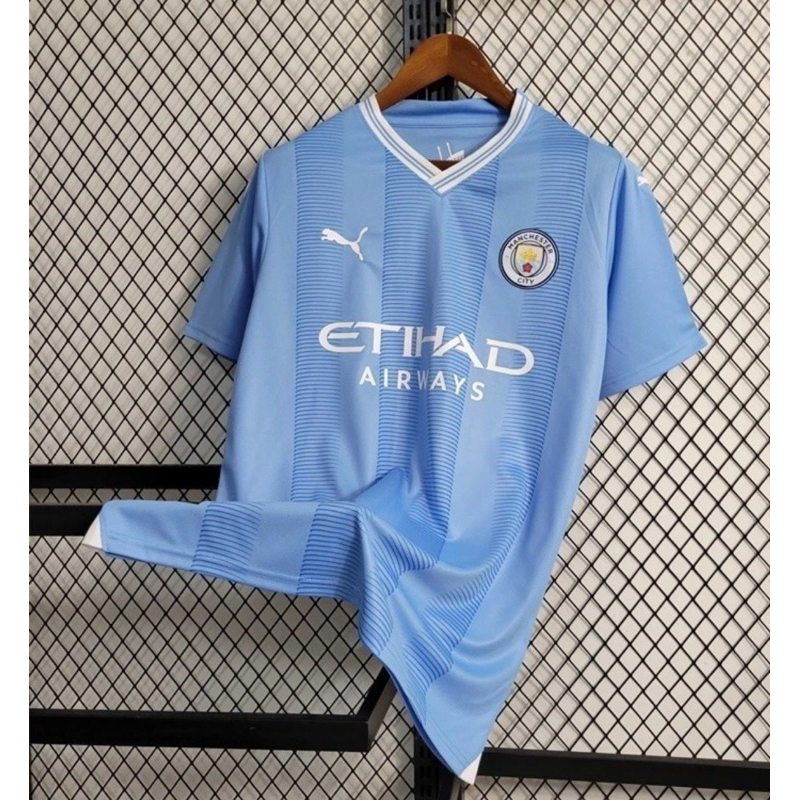 Camisa do Time do Manchester City Azul 2024/25 Apronta Entrega + Envio ...