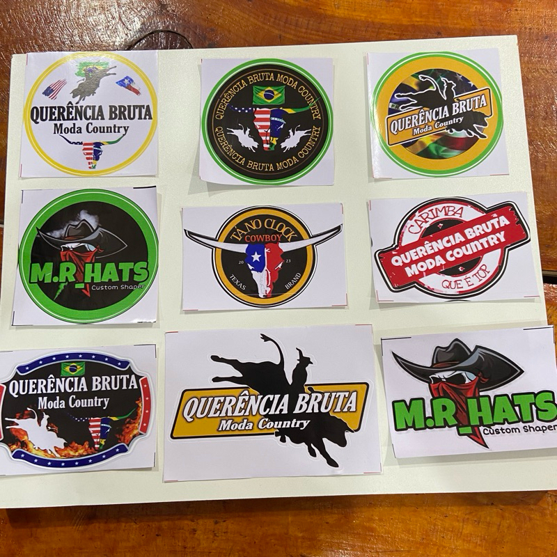 Adesivo country vinil tereré rodeio bruto | Shopee Brasil