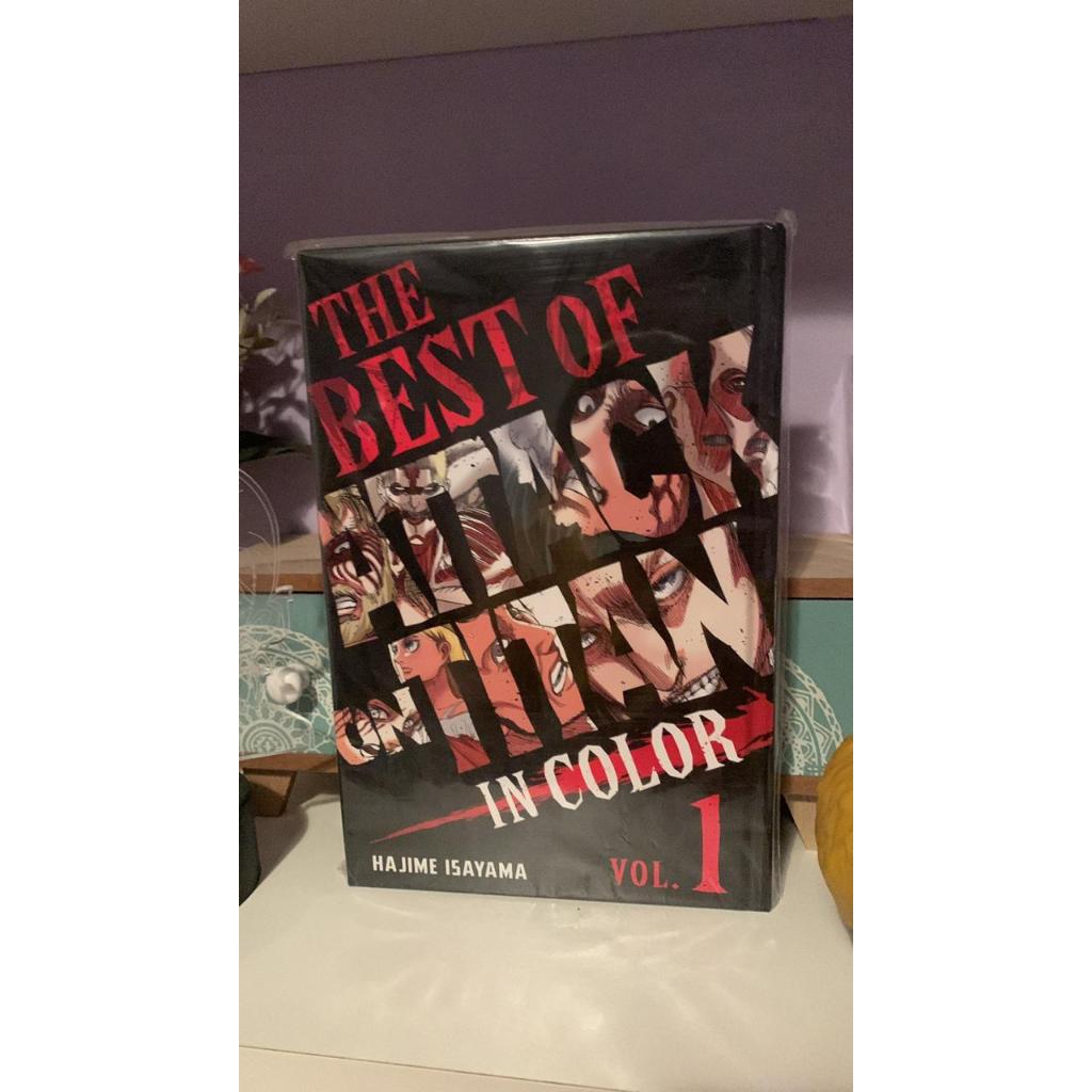 attack on titan in color 1 | Shopee Brasil