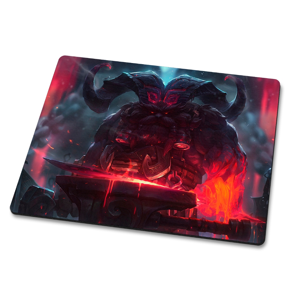 Mousepad campeão Ornn League of Legends LOL Várias Skins | Shopee Brasil