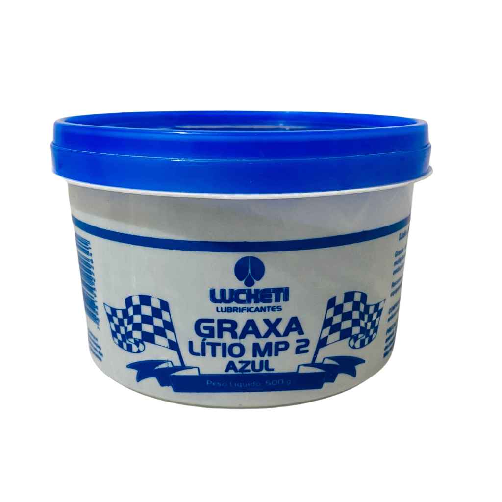 Graxa Azul 500gr Alta Temperatura Mp2 Graxa Para Rolamento - Gitanes ou ...