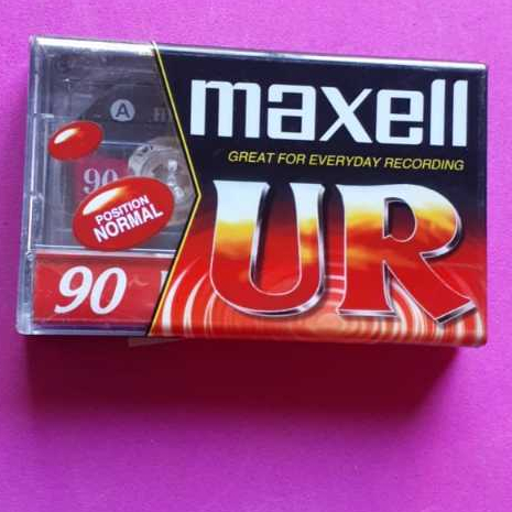 fita k7 MAXELL UR 90 - position normal / lacrada | Shopee Brasil