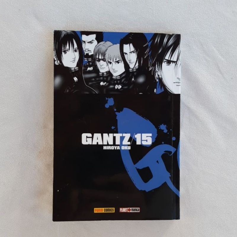 Mangá Gantz 15 / Hiroya Oku | Shopee Brasil