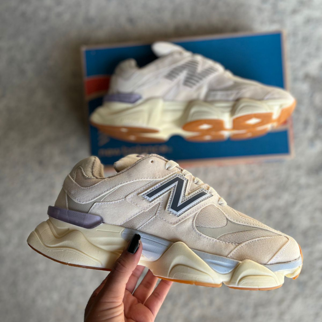Tênis NB 9060 CREAM Size Guide / IMPORTADO | Shopee Brasil