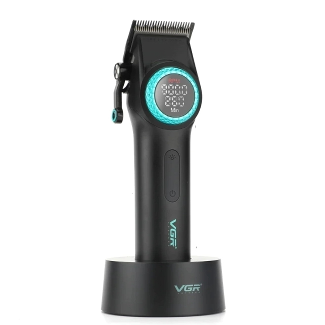 Maquina de corte VGR V001 Black 9000 RPM | Shopee Brasil