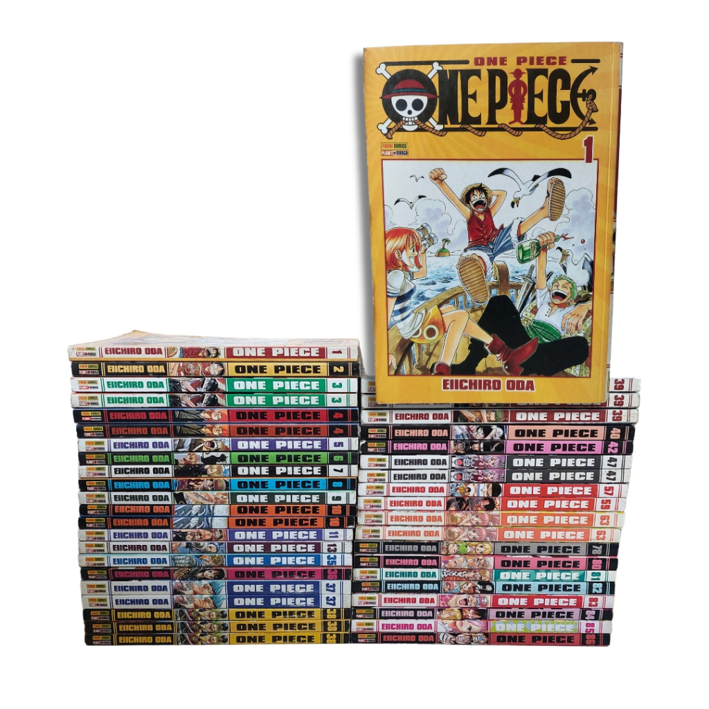 Mangá One Piece, Panini, Volumes 41 ao 82 (LA) | Shopee Brasil