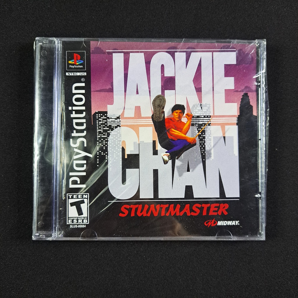 Jackie Chan Stuntmaster Prensado CD Mídia Prata Ps1 - Playstation 1 ...