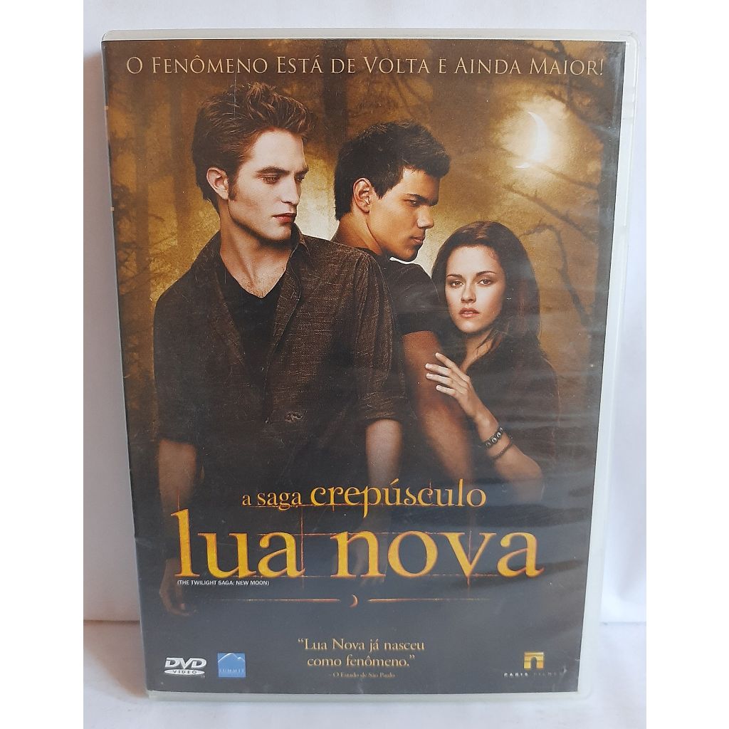 Dvd Lua Nova Saga Crepusculo / Dvd Original | Shopee Brasil