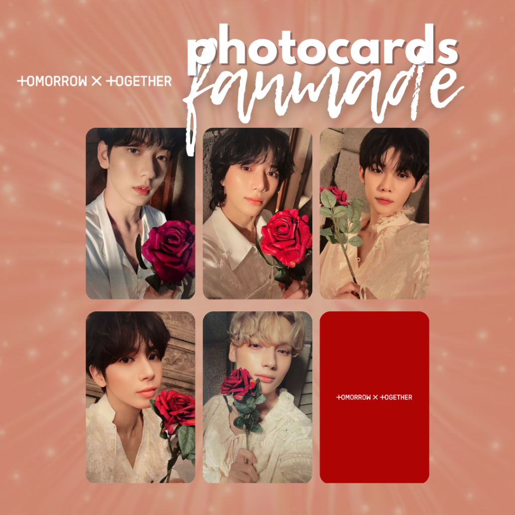 TXT Romantic Photocards Fanmade | Shopee Brasil