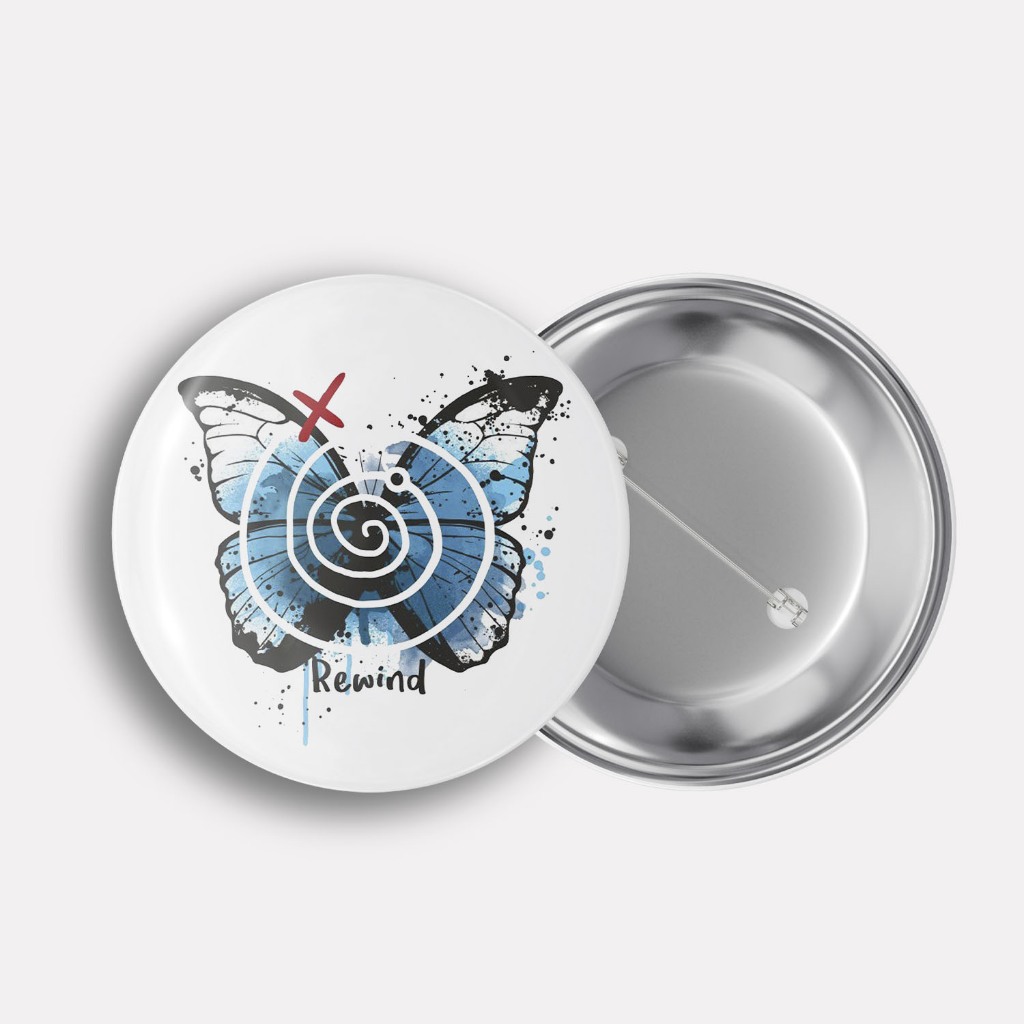 Botton Personalizado Rewind - Life Is Strange (unitário ou monte seu ...