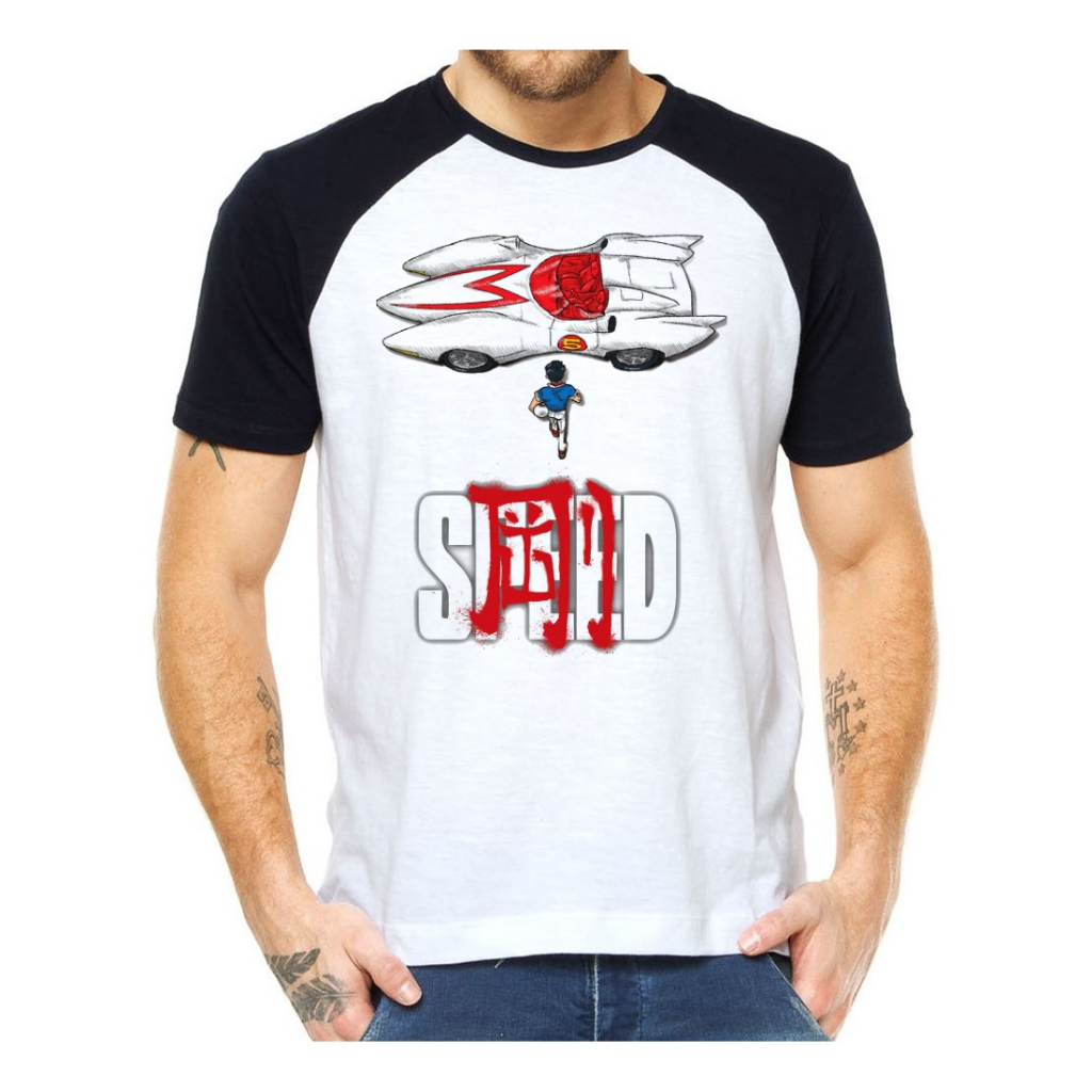 Camiseta Camisa Camisa Speed Racer Mach 5 Akira Anime Nerd | Shopee Brasil