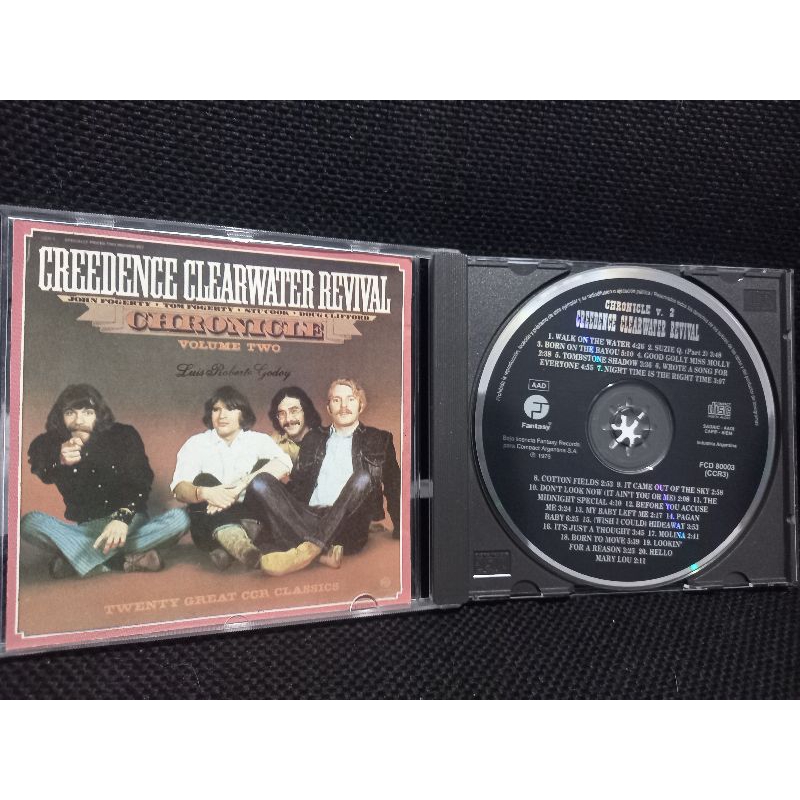 Cd Creedence Clearwater Revival - Chronicle Vol 2 (IMP) | Shopee Brasil
