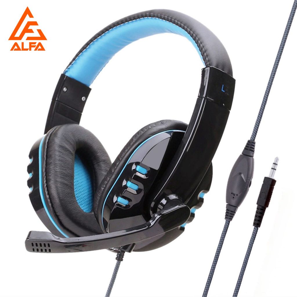 Headset Fone Gamer de ouvido com microfone Para PC Computador Celular ...