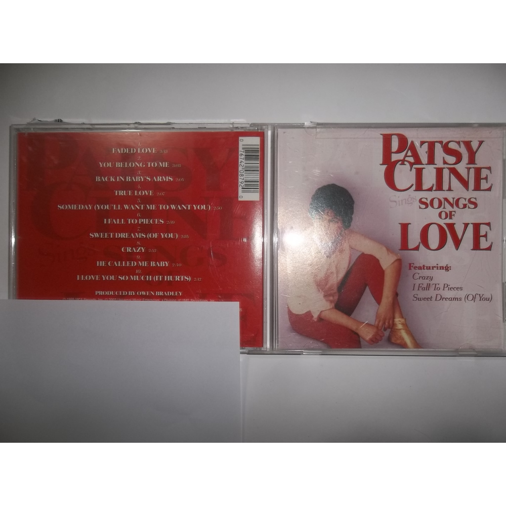 cd patsy cline songs of love | Shopee Brasil