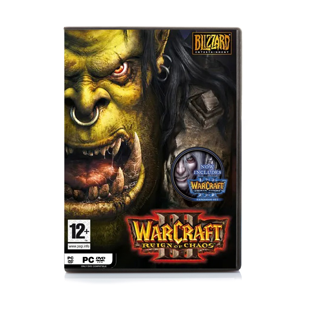 Warcraft III Reign of Chaos + Frozen Throne - (PC) | Shopee Brasil