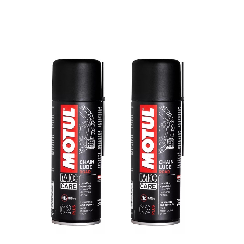 Motul c2 PLus kit com duas und Graxa Lubrificante Corrente moto Chain ...