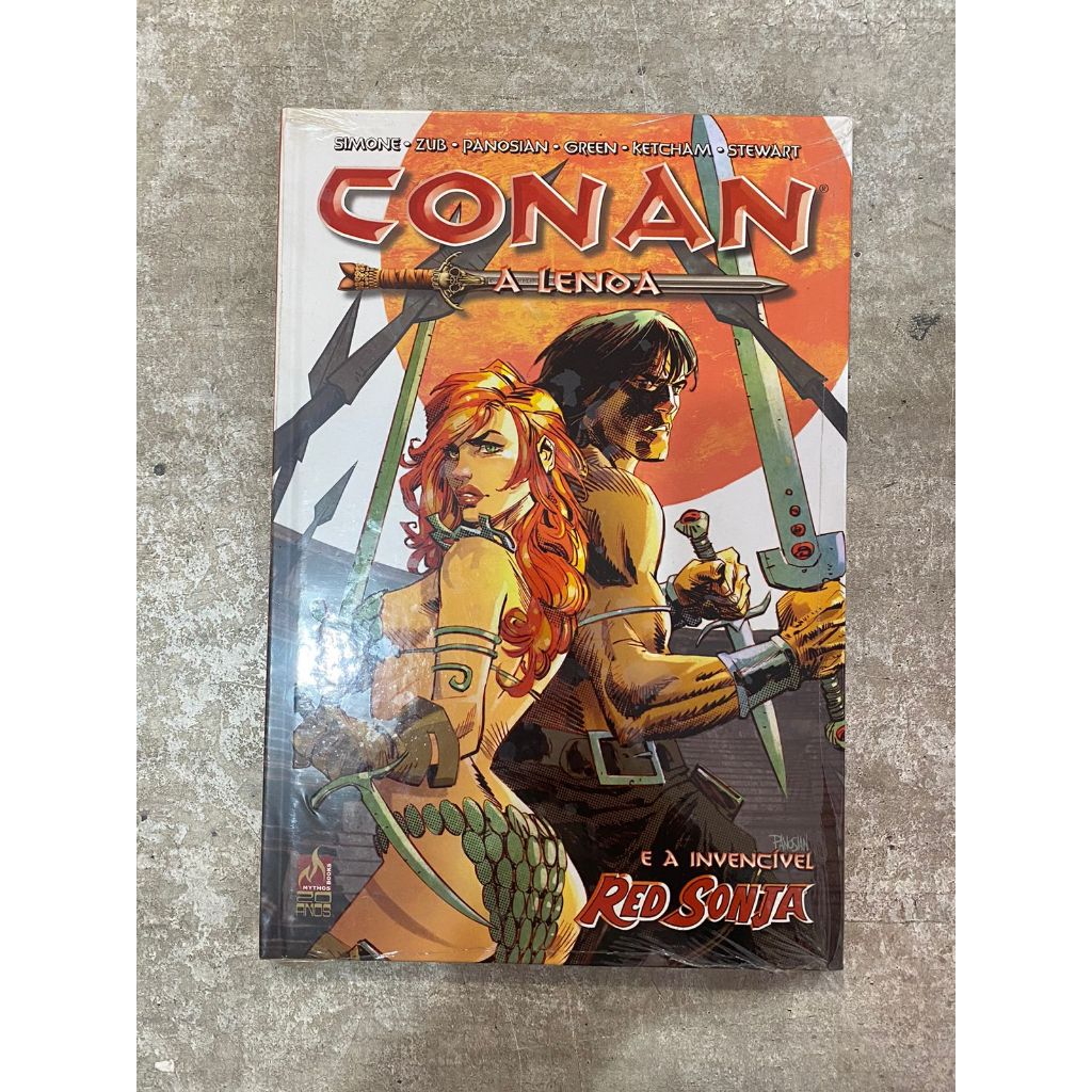 Conan: A Lenda e a Invencível Red Sonja - Simone; Zub | Shopee Brasil