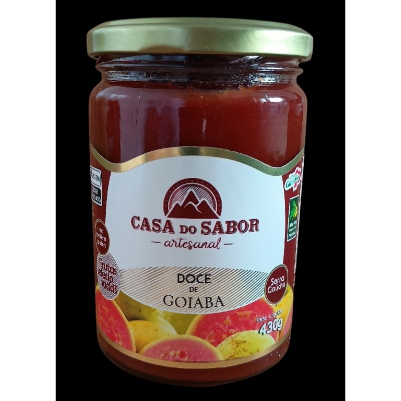 Doce de Goiaba Casa do Sabor 430g | Shopee Brasil