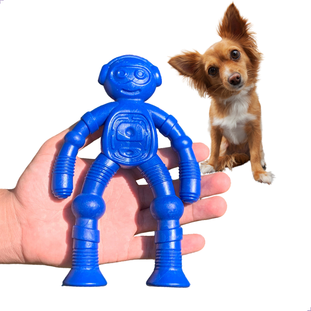 Brinquedo Para Cachorro Robô Pet Interativo Robozinho Maciço Porte ...