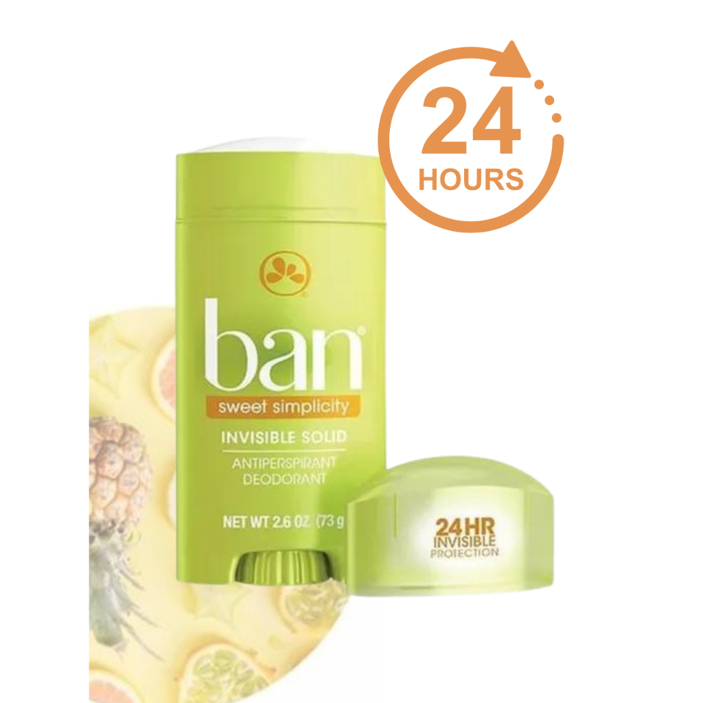 Desodorante Ban Sweet Simplicity 73g Antitranspirante Sólido 24hrs ...