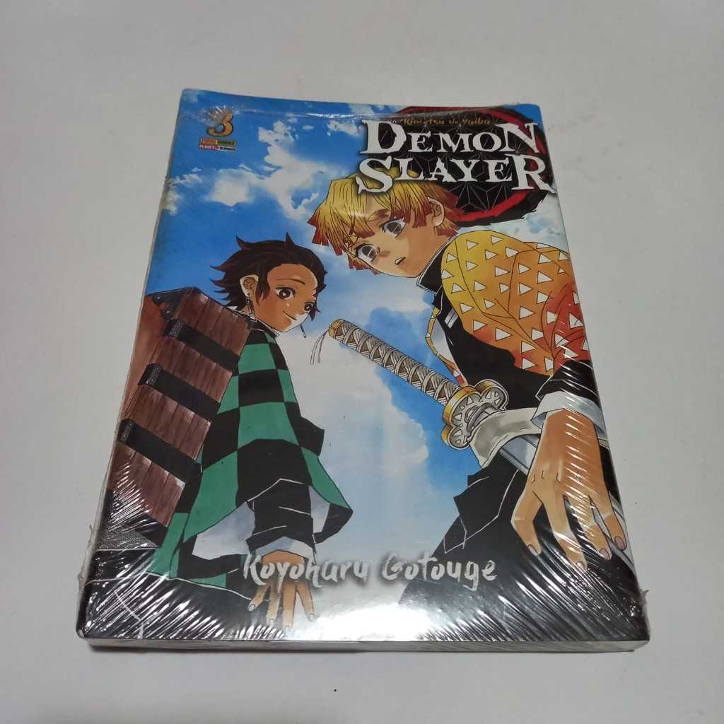 Demon Slayer (Kimetsu no yaiba) - Volume 3 | Shopee Brasil
