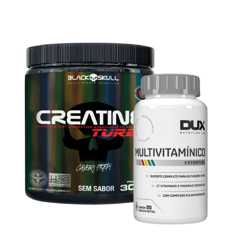 Creatine Creatina Turbo Black 300g (Creatina) - Black Skull ...