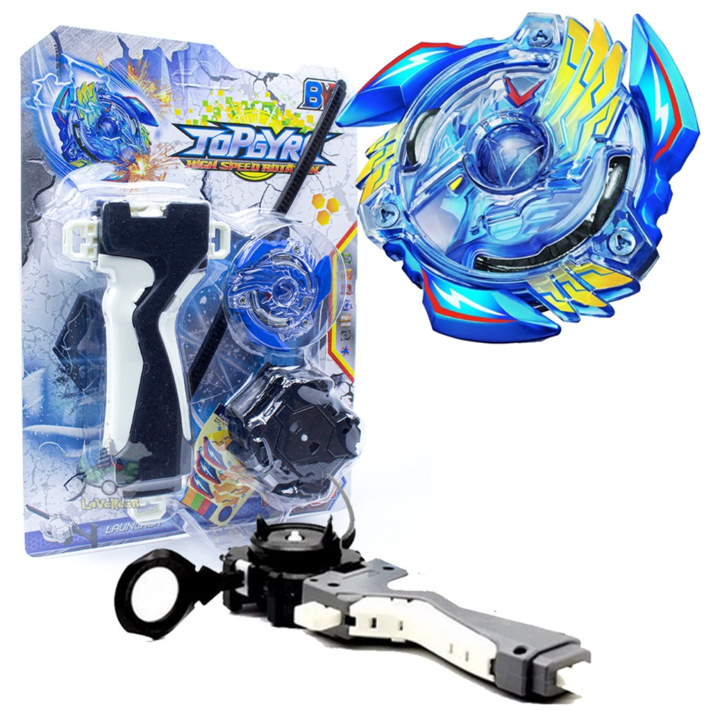 Kit Beyblade Burst Turbo + Grip e Lançador Promoção | Shopee Brasil
